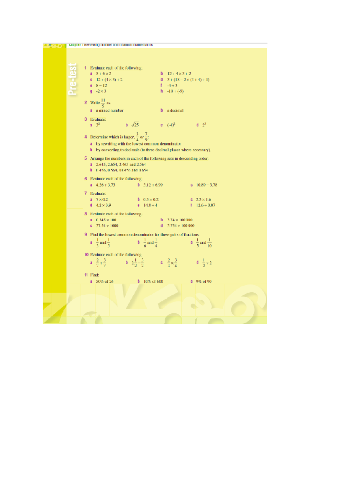 Math Worksheet 1234 - MTH123 - Studocu