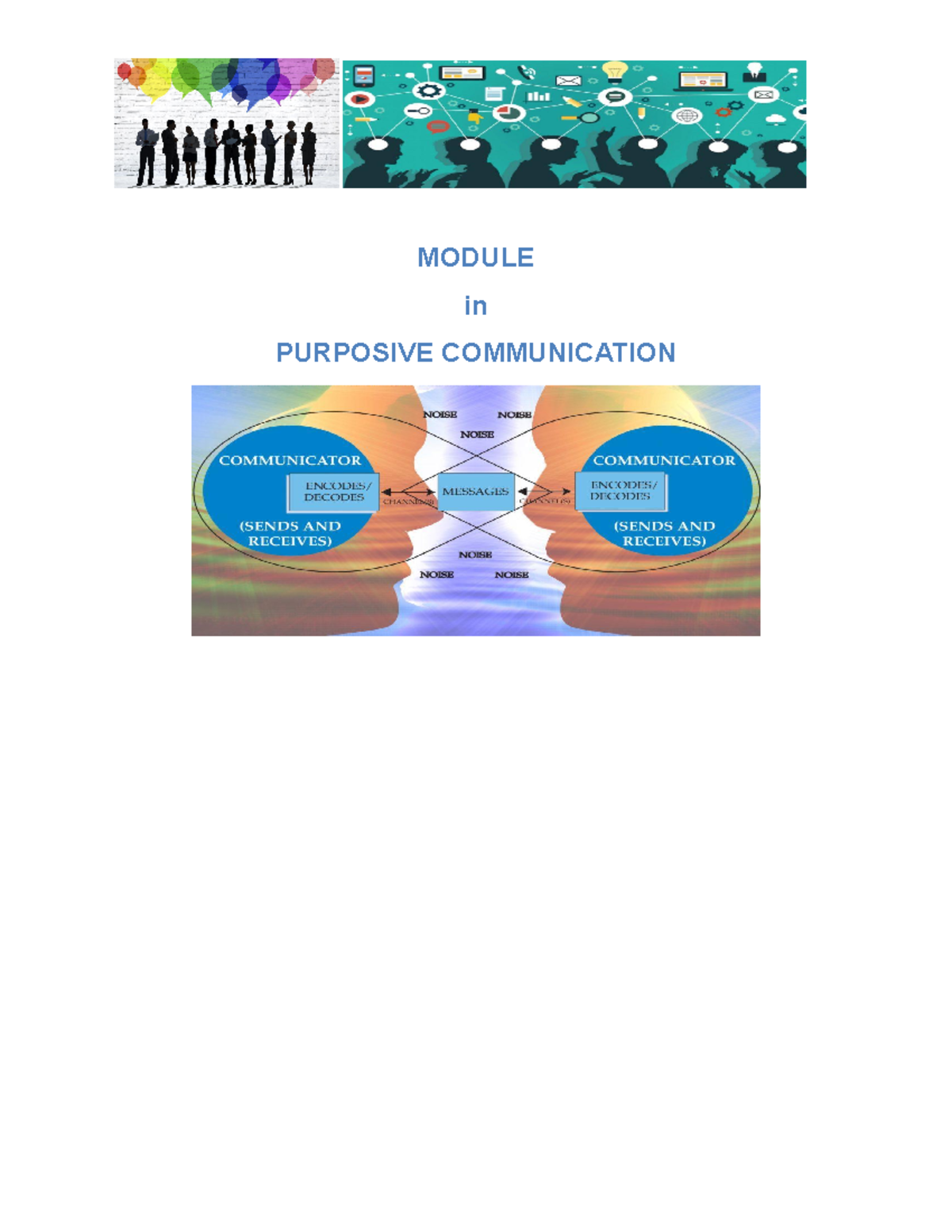 Module in Principles and Strategies of Teaching - MODULE in PURPOSIVE ...