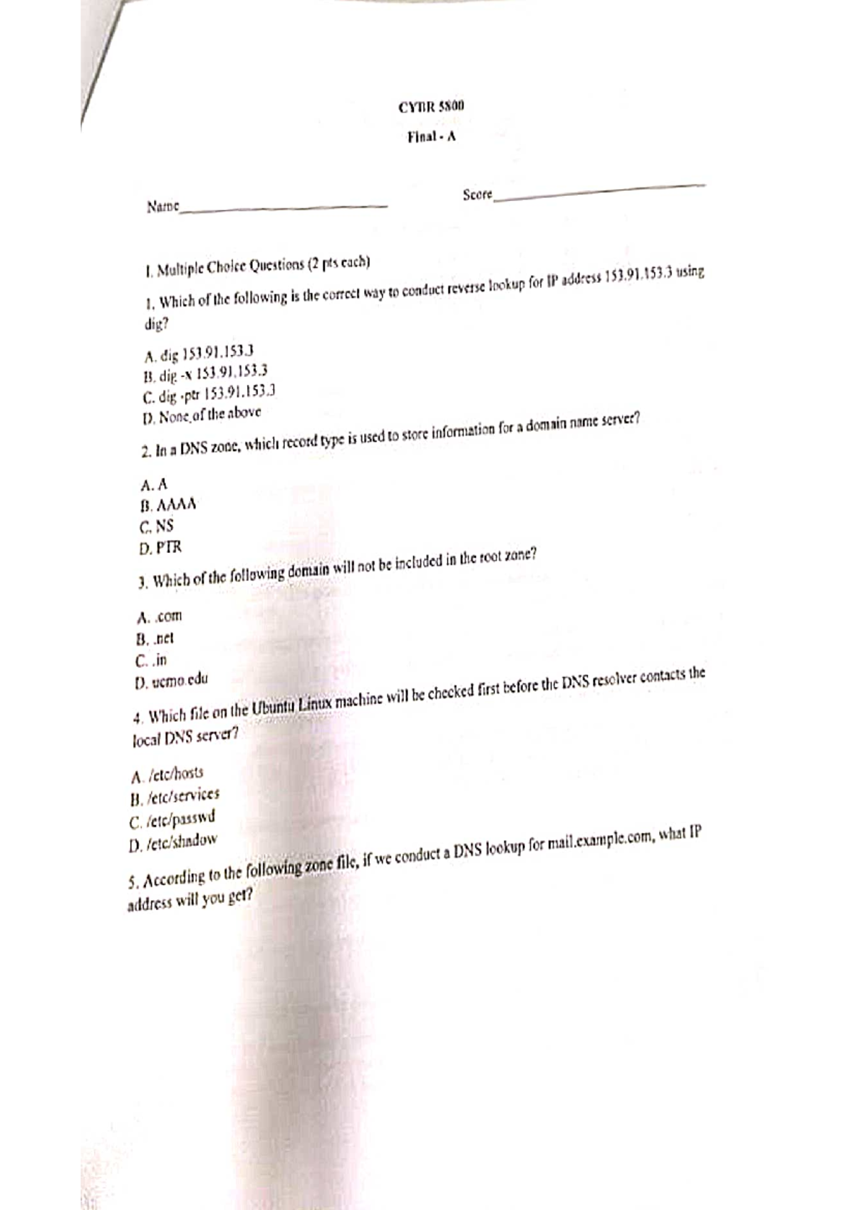 ACN Final - sds - Studocu