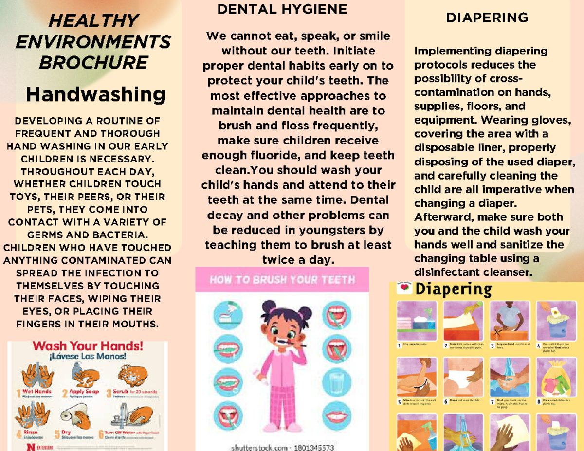 Healthy Environments Brochure - HEALTHY ENVIRONMENTS BROCHURE DENTAL ...