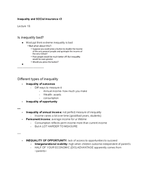 ECON 001 - Midterm 1 Practice Problems - Practice Problems for Midterm 1 Generally, there is ...