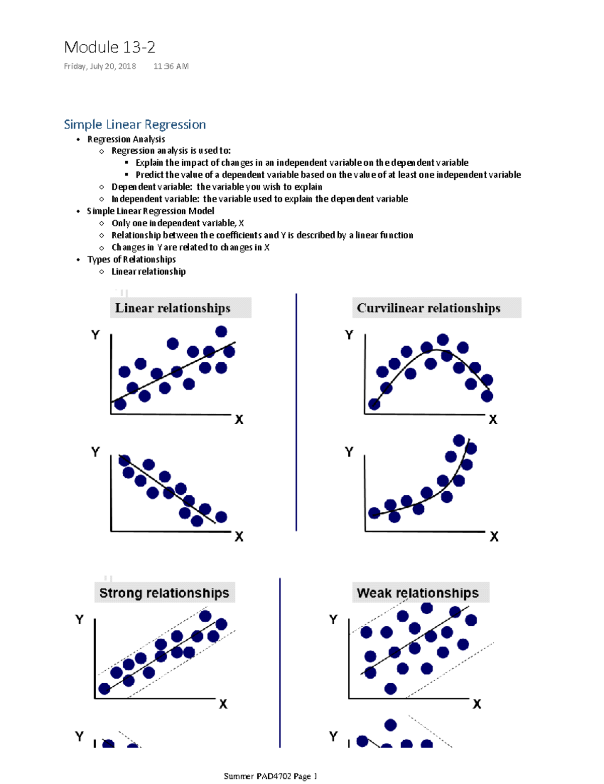 Module 13-2 Chapter 15 - Explain the impact of changes in an ...