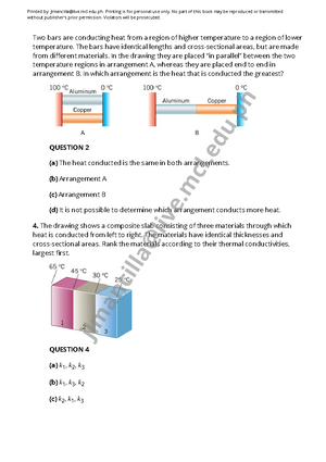 PHY031-SW16 - Physics for Engineers Practice Exercise - without publisher's prior permission ...