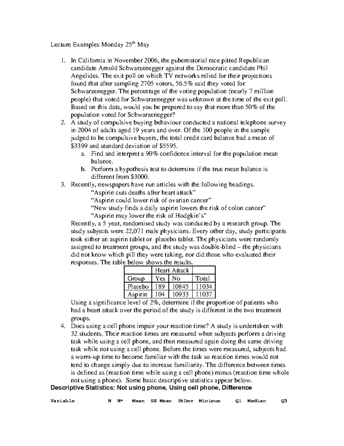 Lecture%20Examples%20Monday%2025th%20May - Lecture Examples Monday 25th ...