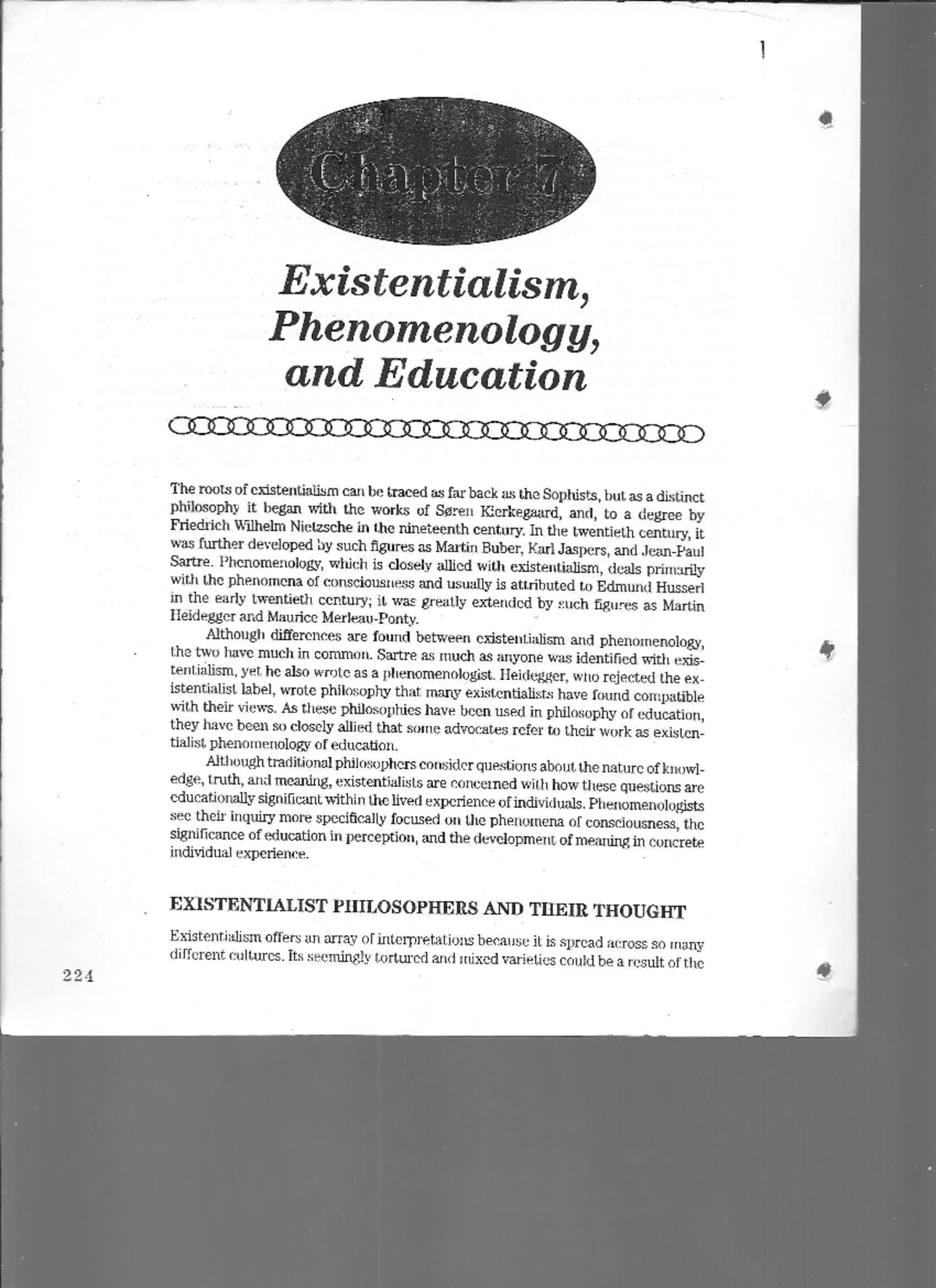 Existentialism-PFED - be happy - Information Technology - Studocu