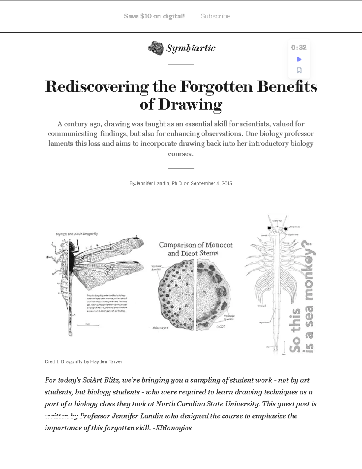 Rediscovering the Forgotten Benefits of Drawing - Scientific American ...