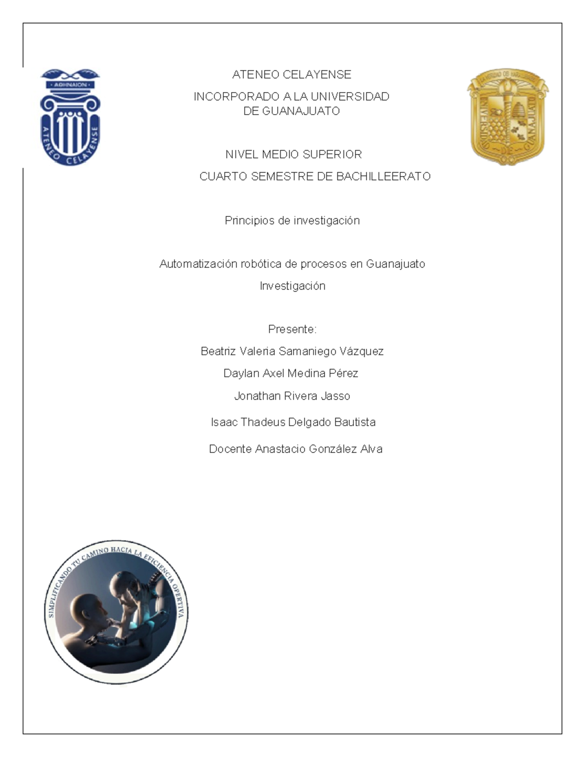 Ateneo Celayense - atento - ATENEO CELAYENSE INCORPORADO A LA ...