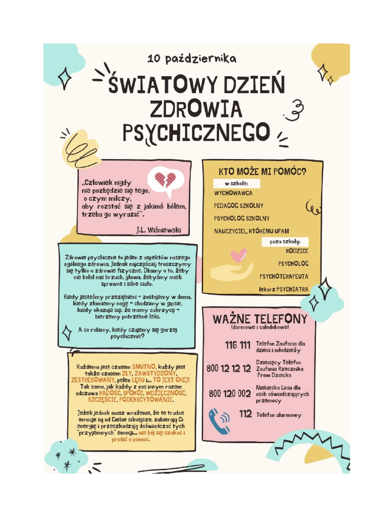 Zdrowie plakat 3 - Biologia - Zakres podstawowy - Studocu