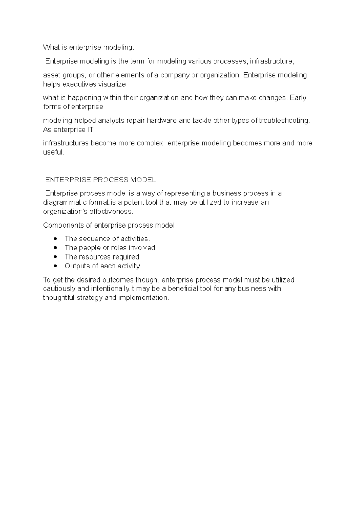 Enterprice process model - What is enterprise modeling: Enterprise ...