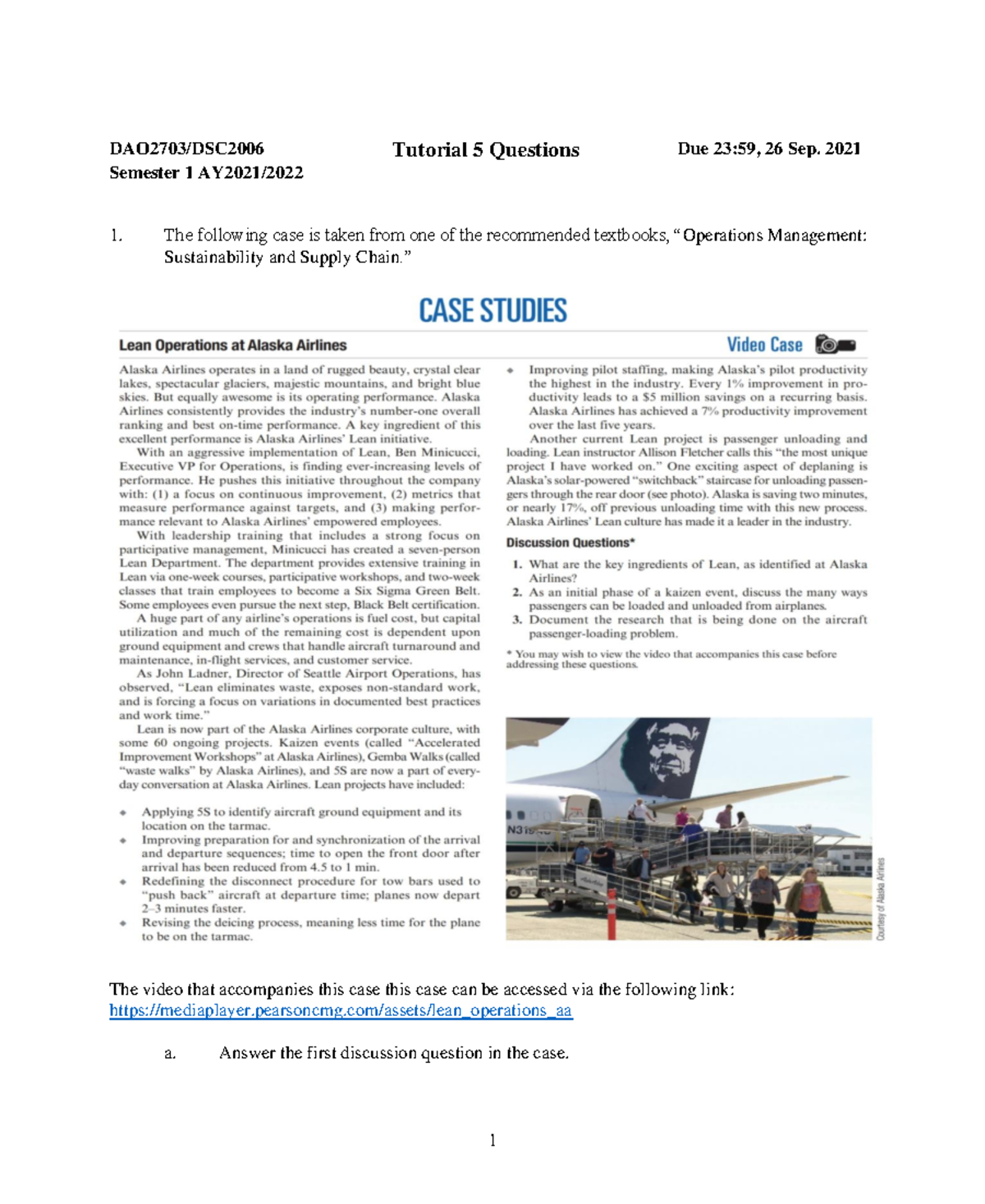 Tutorial 5 Questions - DAO2703 - NUS - Studocu