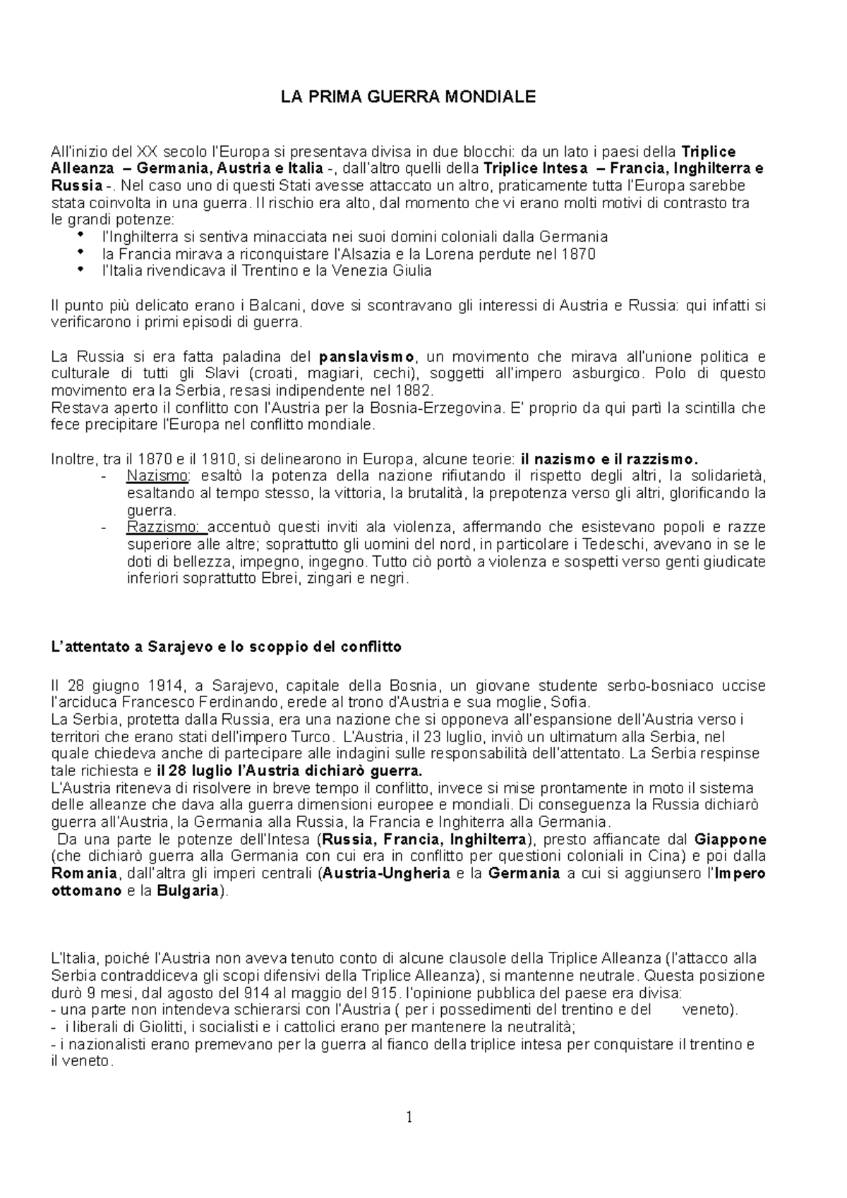 Storia 5anno - è il riassunto perfetto per studiare per la maturità ...