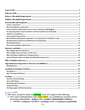50878960 43680959 Federal Rules of Evidence Flowchart 1 - Flowchart of ...