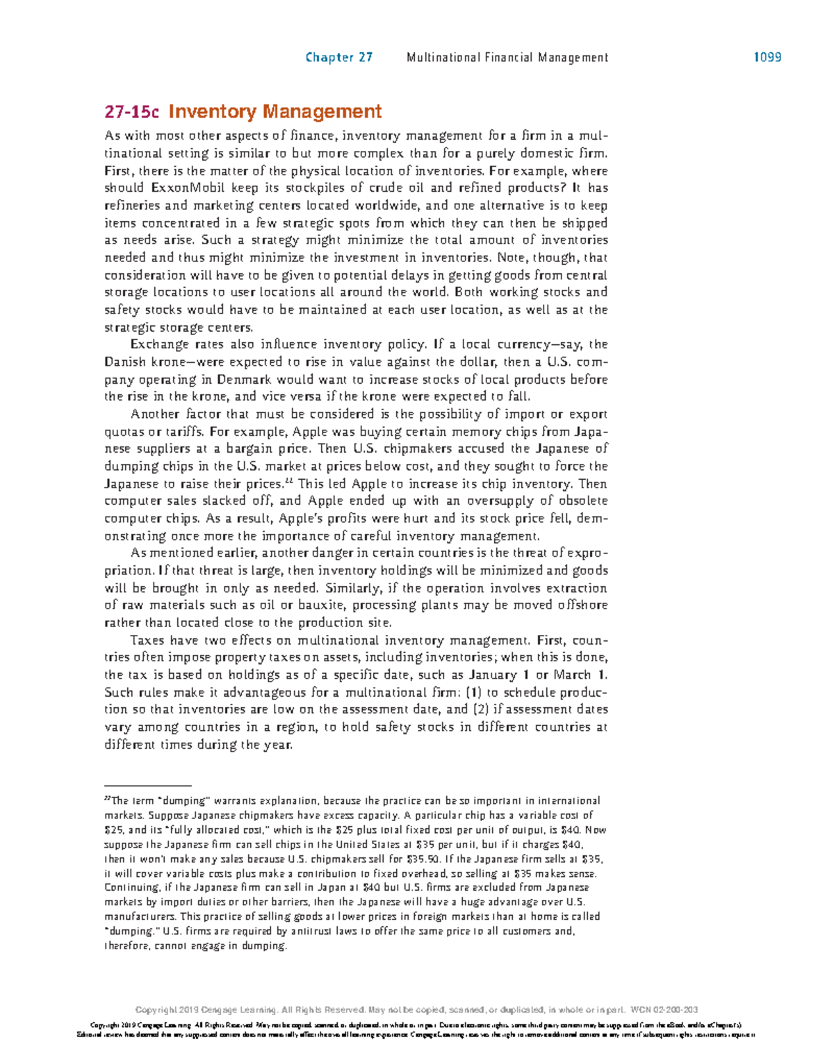 Financial Management II-381 - Chapter 27 Multinational Financial ...