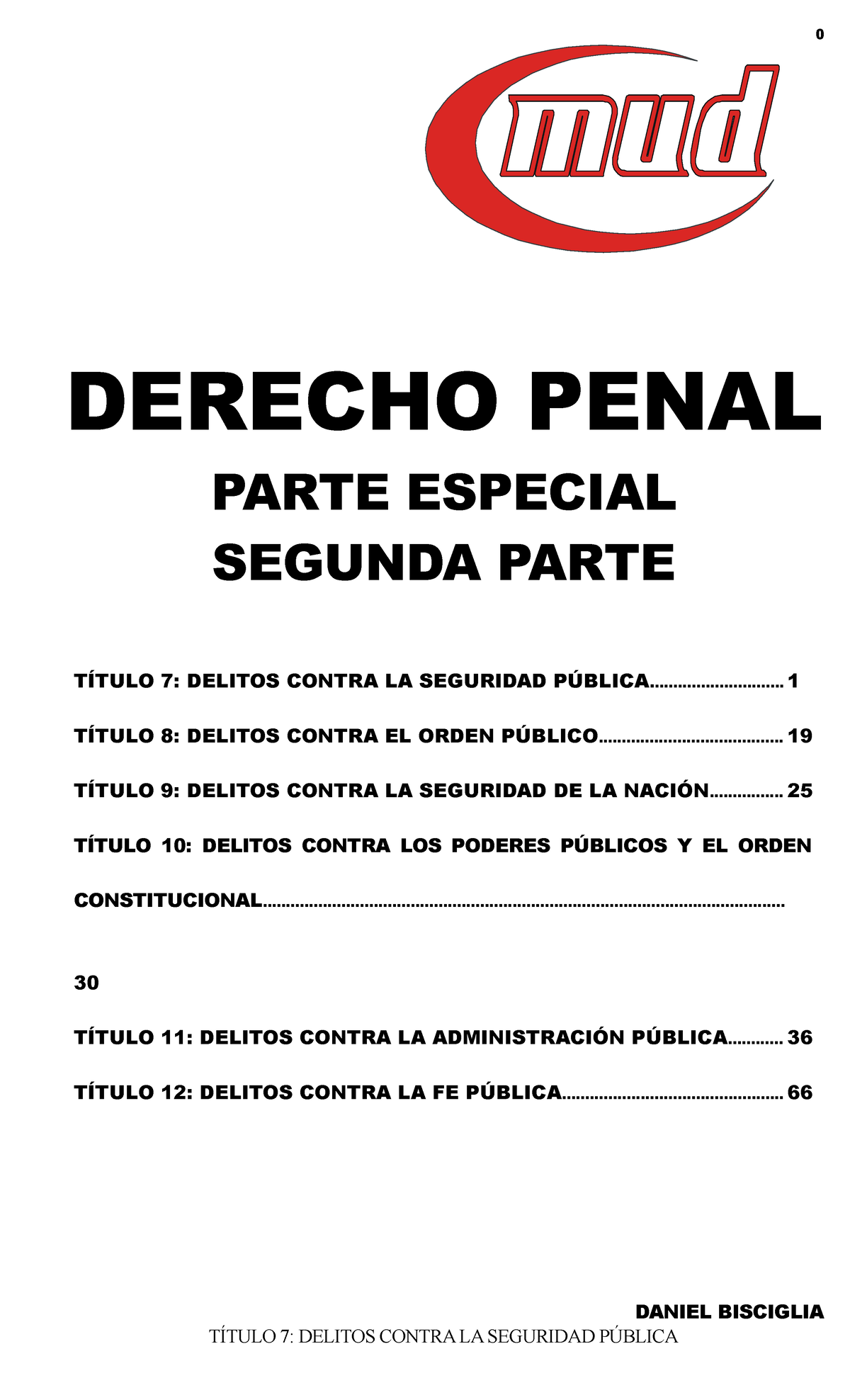 Apunte Penal II B donna - DERECHO PENAL PARTE ESPECIAL SEGUNDA PARTE ...