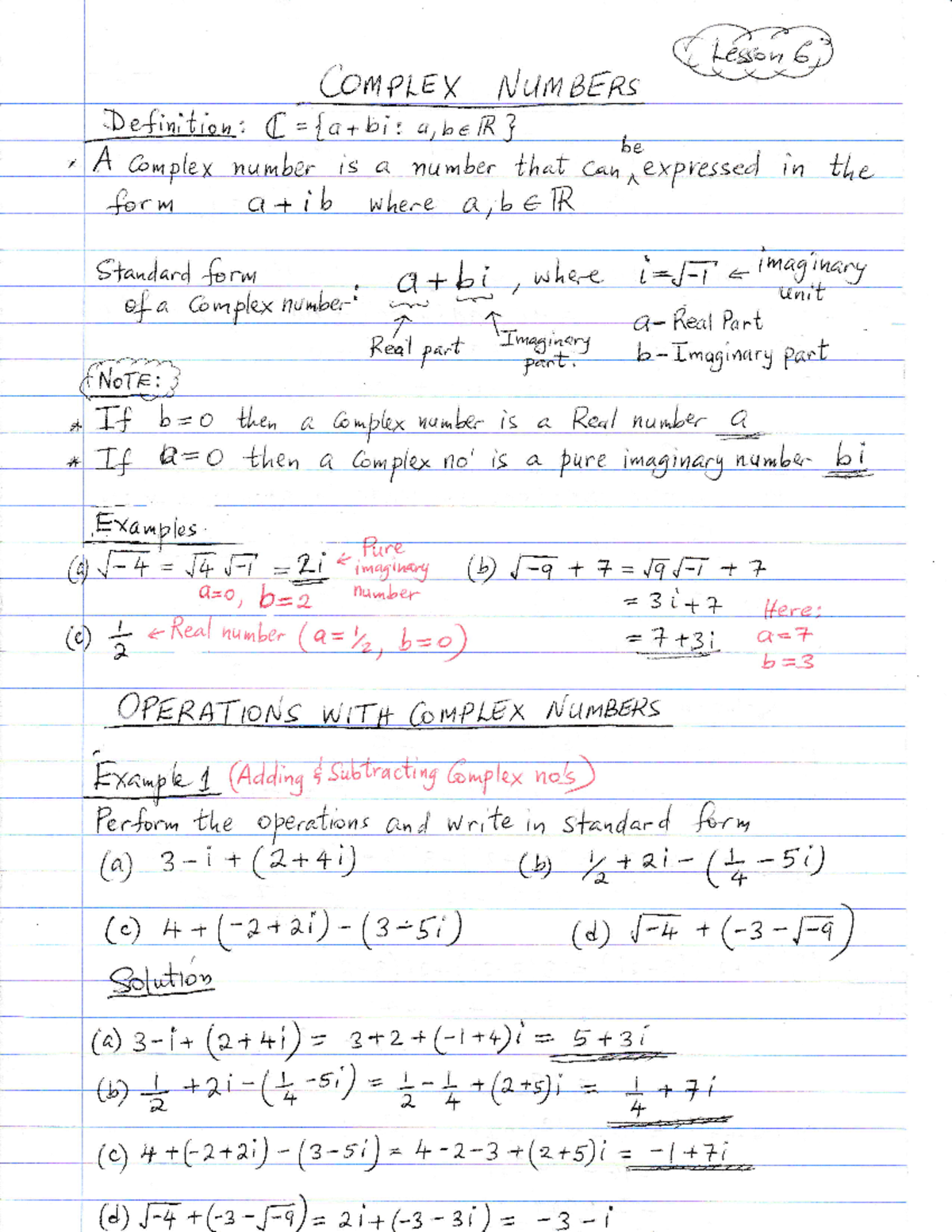 LESSON 6 TAKEN FROM INTRODUCTORY TO CALCULUS - €'tonri a Grn t. llu 40e ...