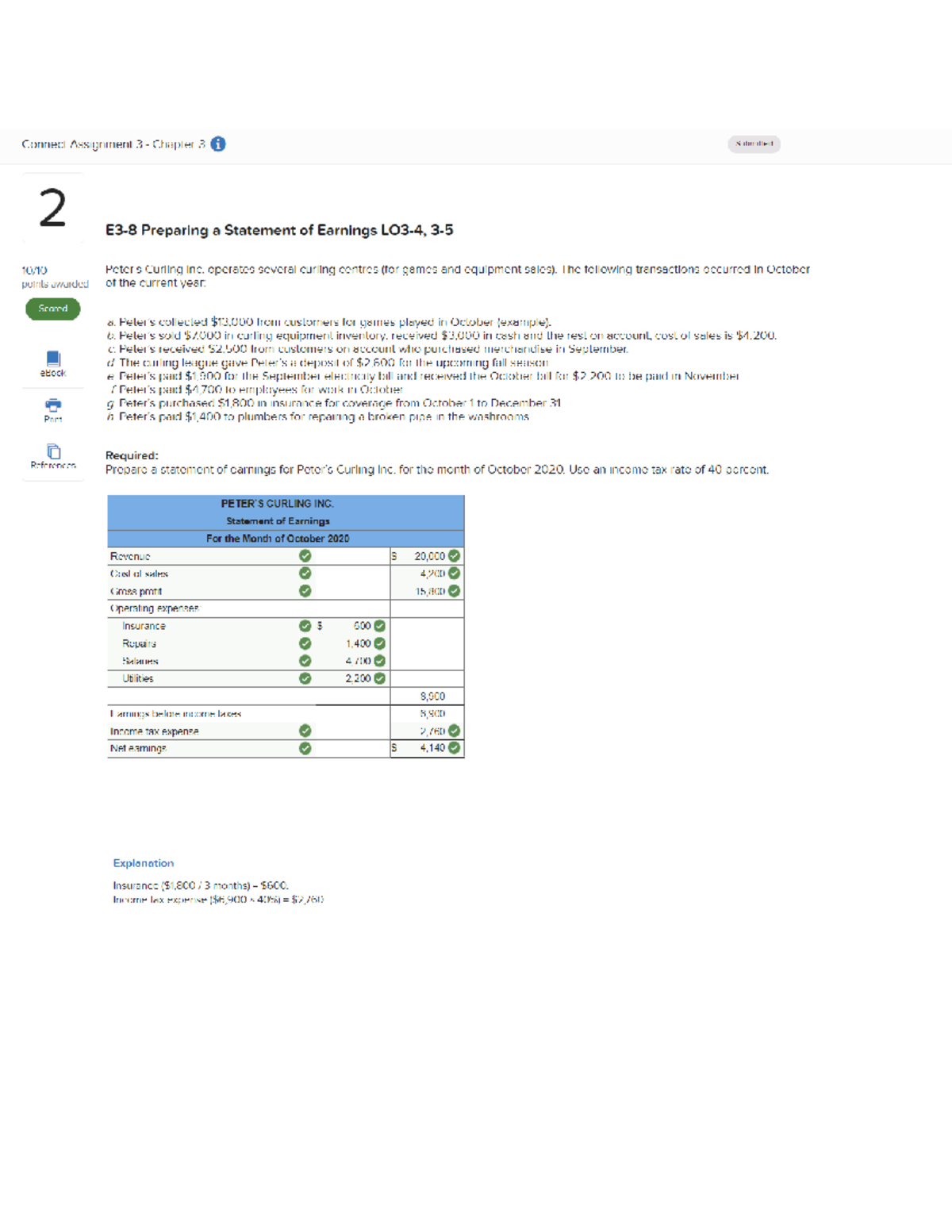 Connect Assignment 3 - Chapter 3 q2 - BU127 - Studocu
