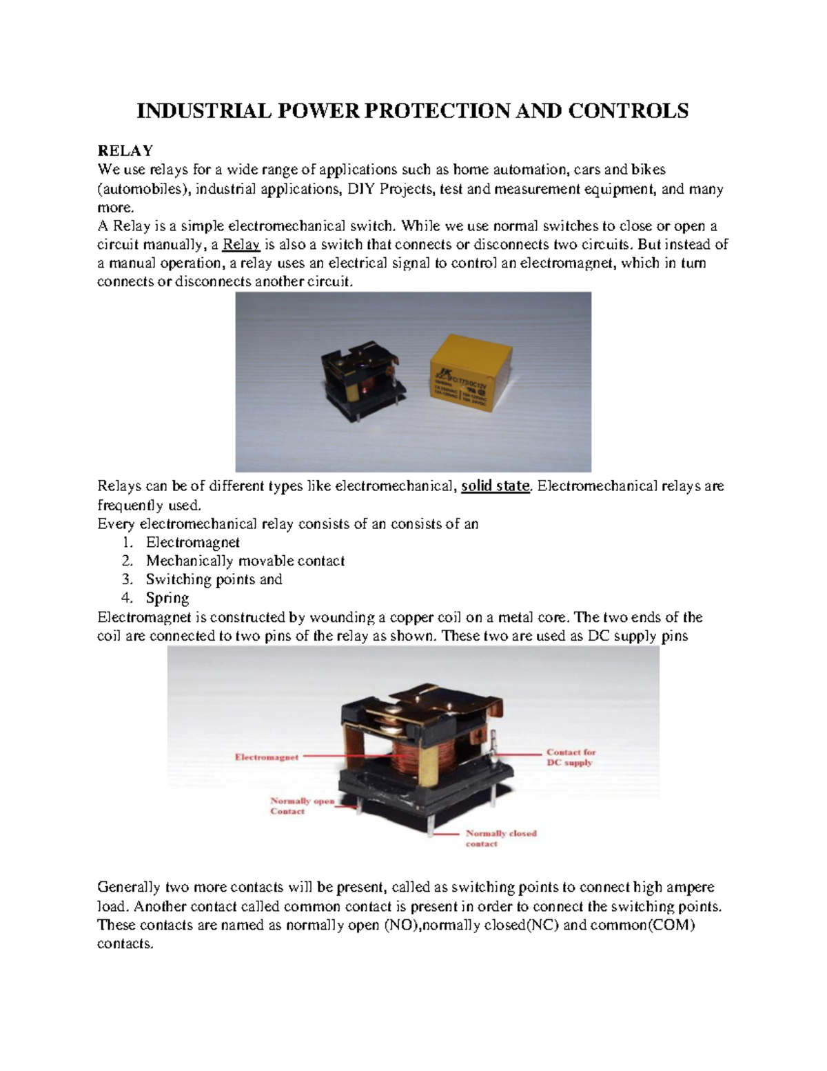 2. Industrial Power Protection AND Controls - INDUSTRIAL POWER ...