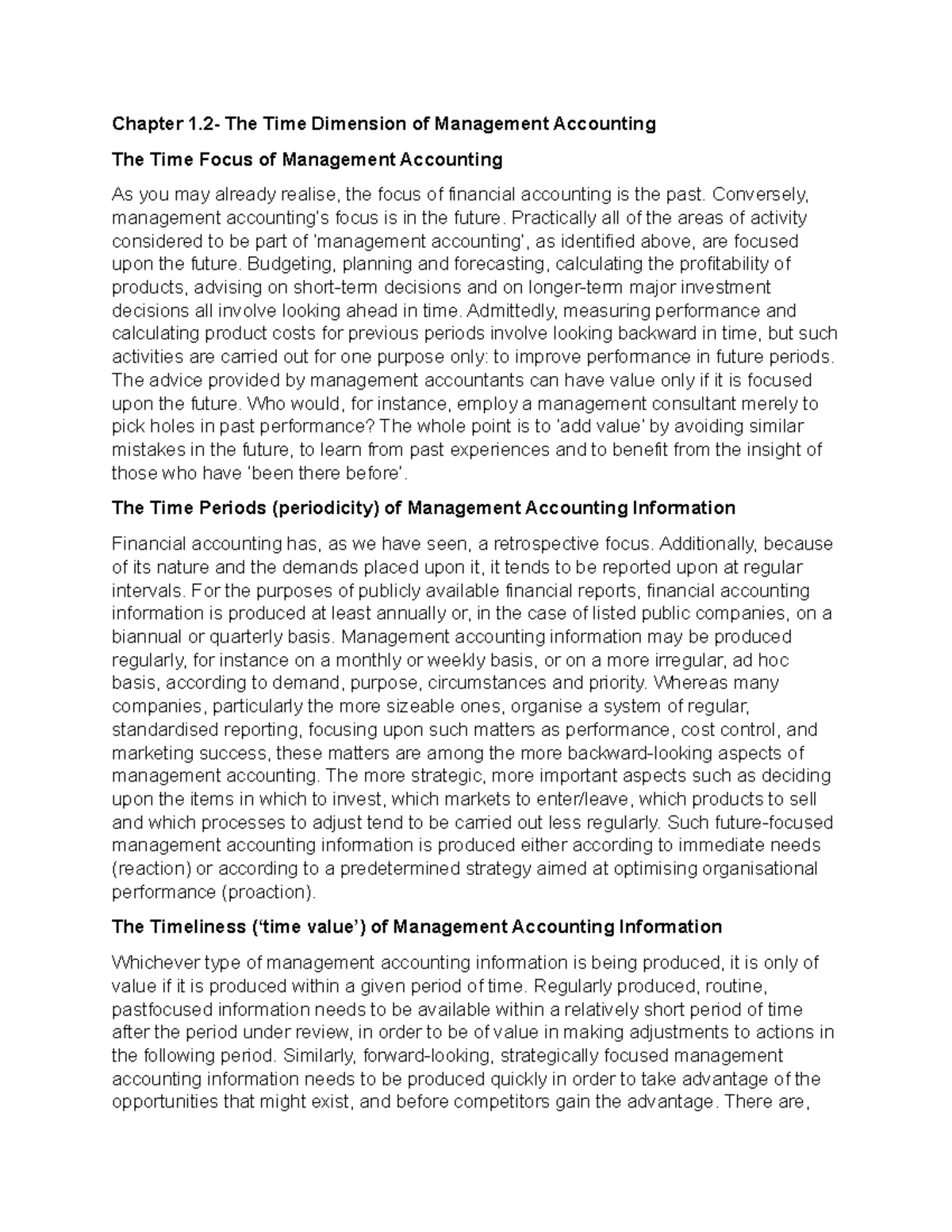 MODULE 1 2 The Time Dimension Of Management Accounting Chapter 1 module-1-2-the-time-dimension-of-management-accounting-chapter-1