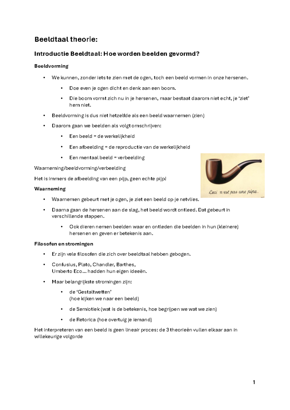 Beeldtaal theorie pdf - Samenvatting van de ppts van Beeld & lay out ...