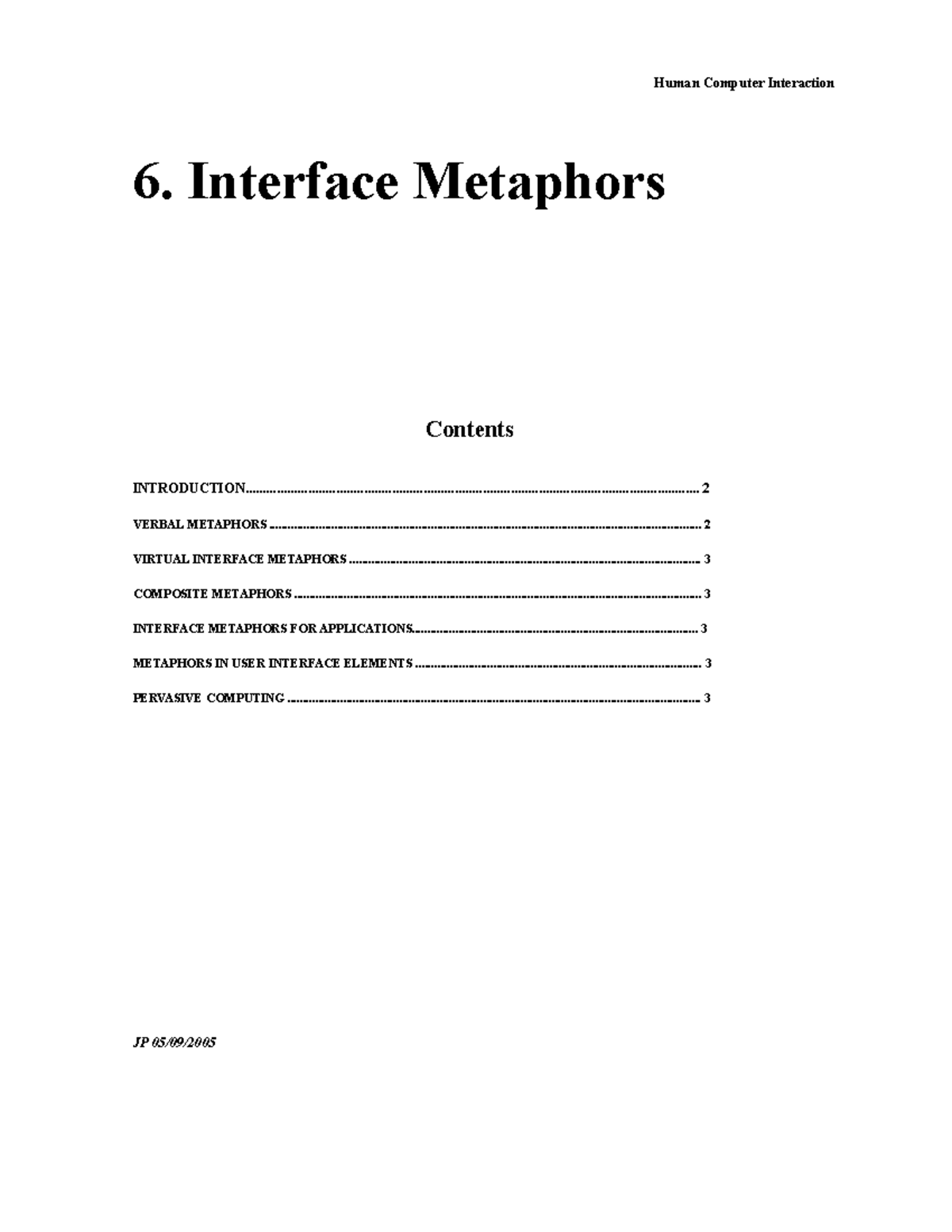 Hcinotes 6 - TEACHER HARRY MADOWO - Human Computer Interaction 6 ...