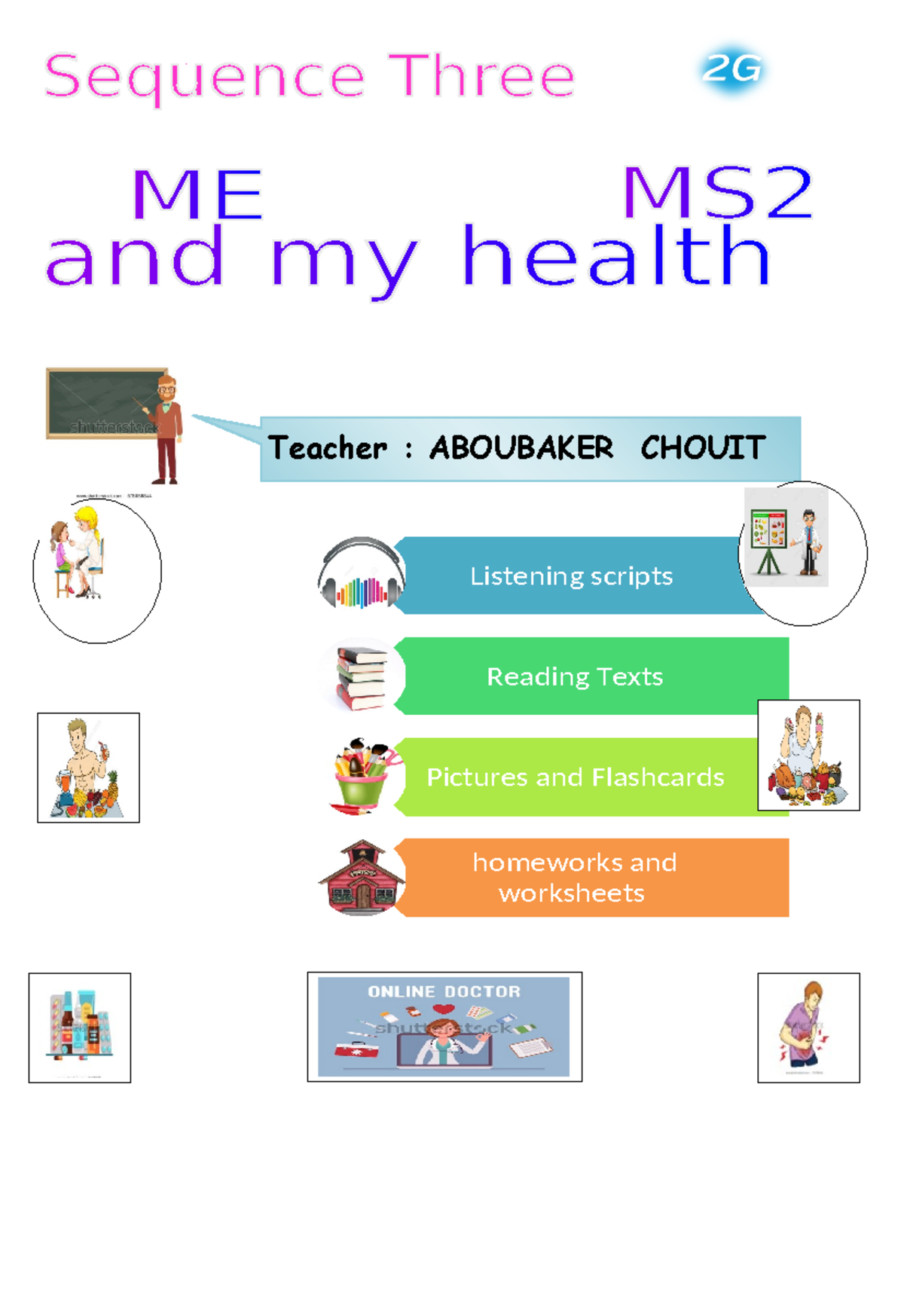 Chouit Aboubaker MS2 Seq 03 - Listening scripts Reading Texts Pictures and Flashcards homeworks ...