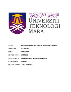 Tutorial 10 - CHAIYOKK - TUTORIAL 10 NAME : NATIKAH HUSNA BINTI HASSAN ...