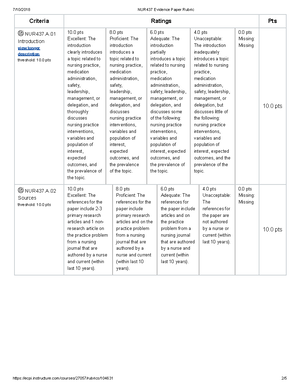 [Solved] mother baby State your PICO question identifying each ...