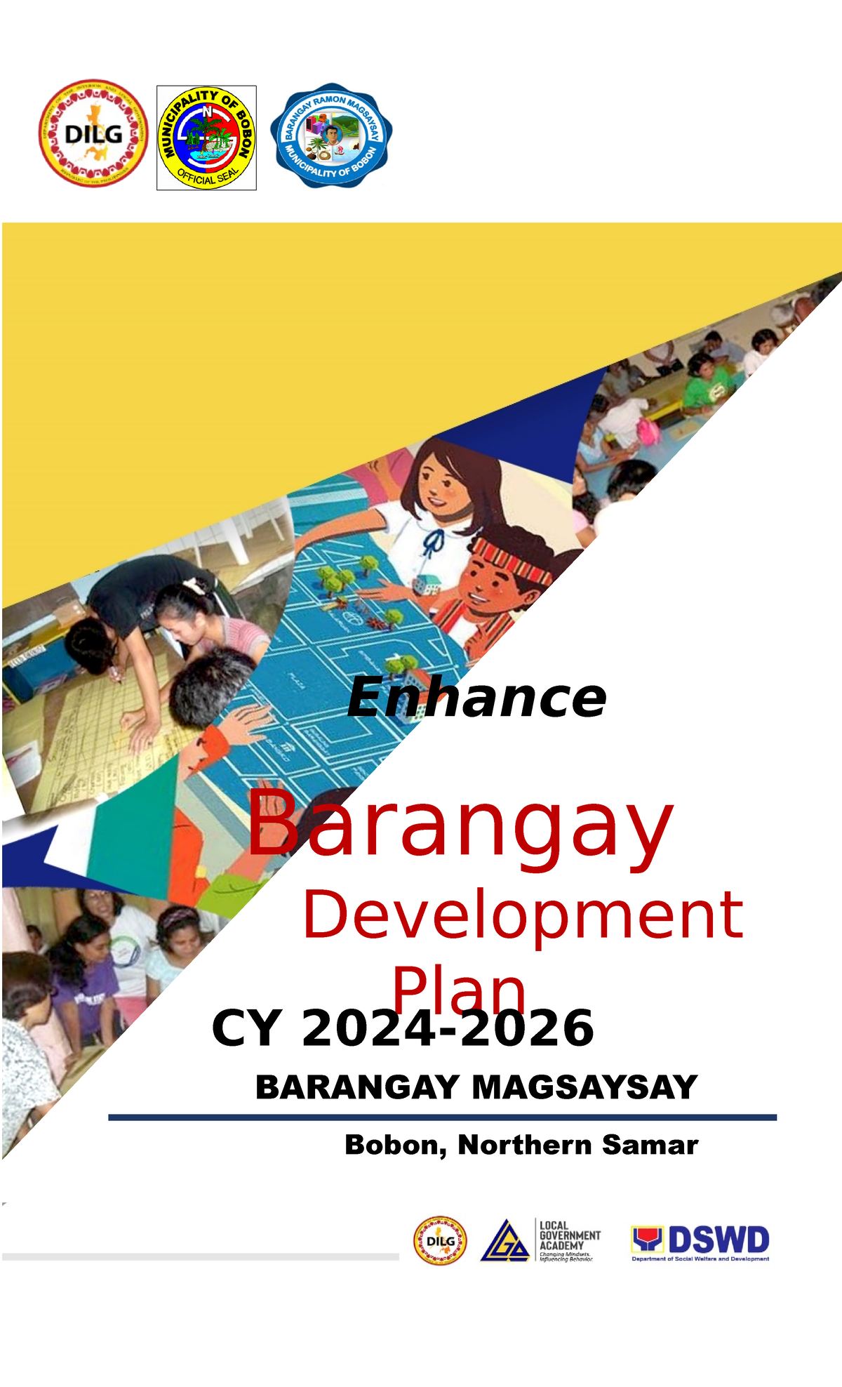 BDP - excited - Barangay Development Plan BARANGAY MAGSAYSAY Bobon ...