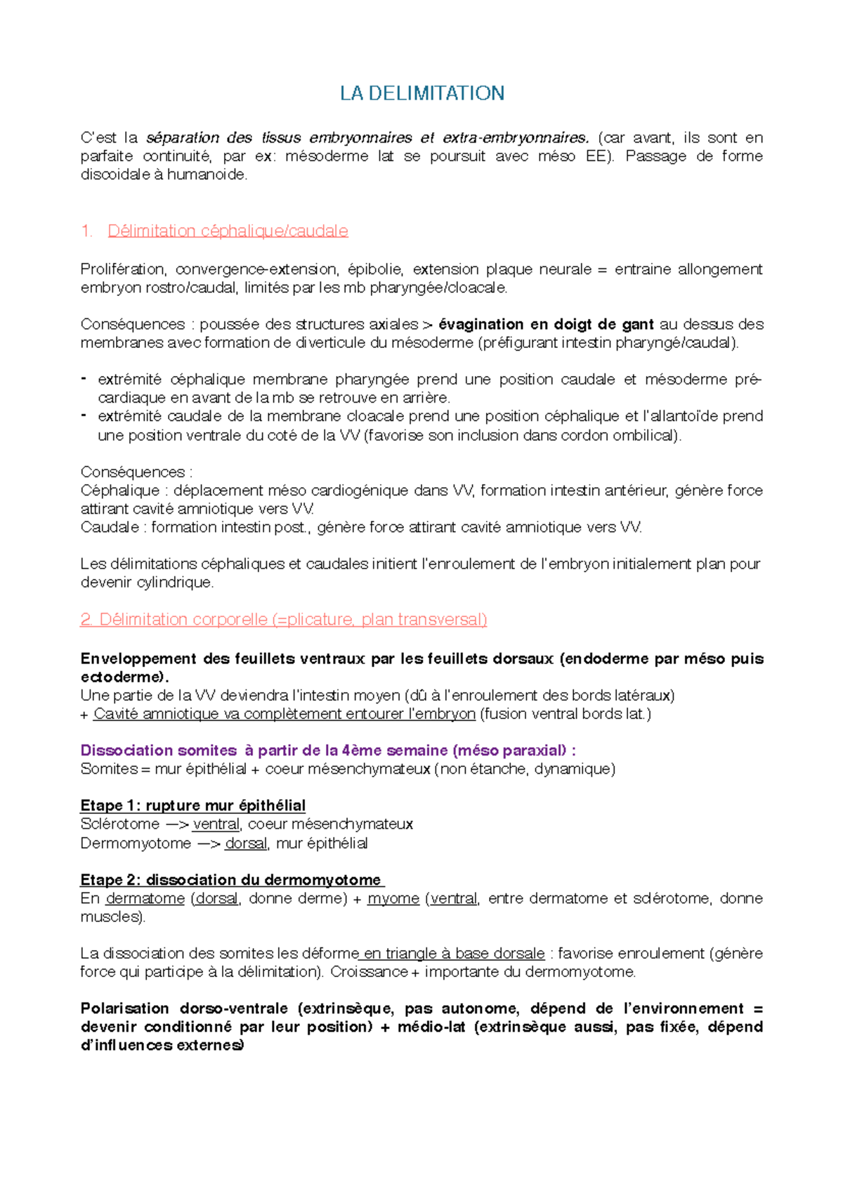 BDH- Delimitation - …€€;&@;94993 - LA DELIMITATION C’est la séparation ...