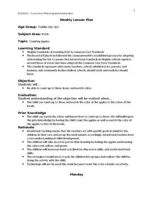 Thematic Curriculum Outline Questions - Aryanna Pegram ECED 201 ...