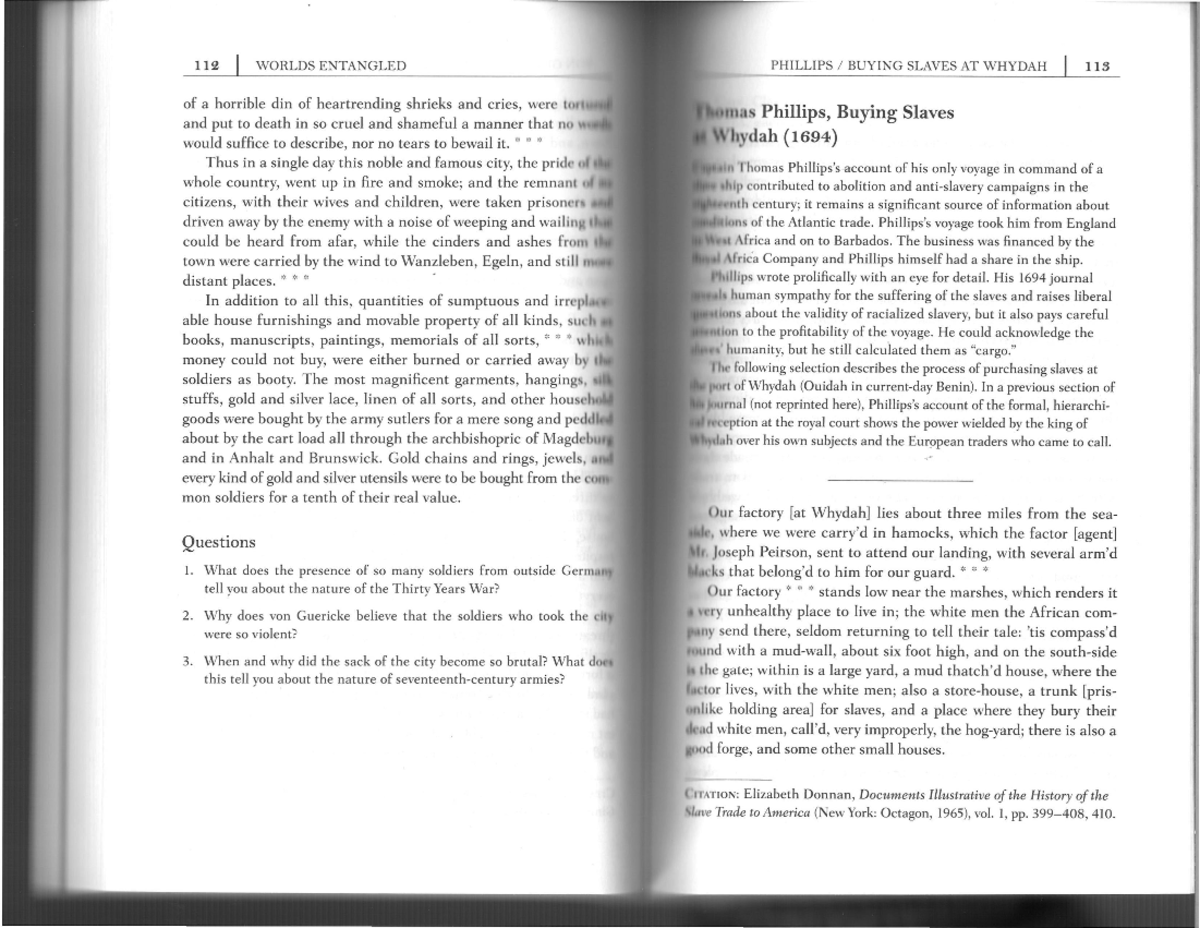 Slavery Primary Source Documents - Studocu