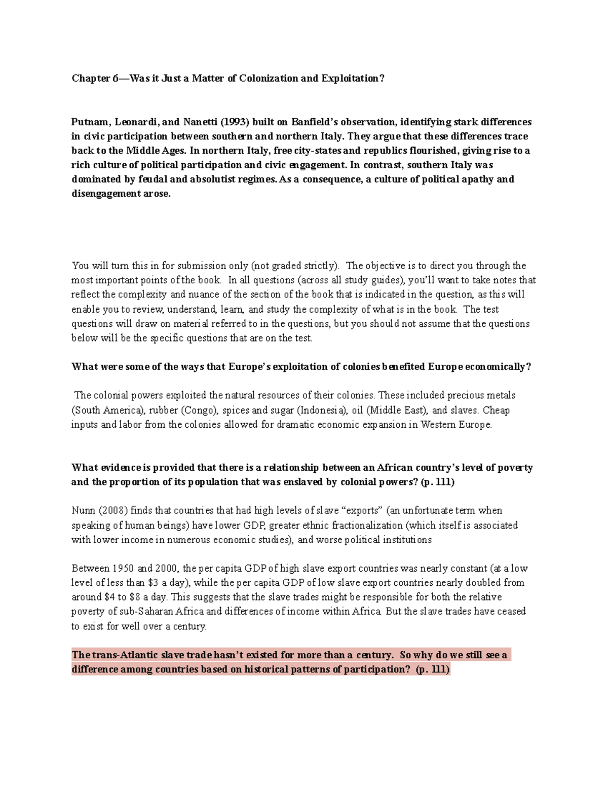 Chapter 6—Was it Just a Matter of Colonization and Exploitation - They ...