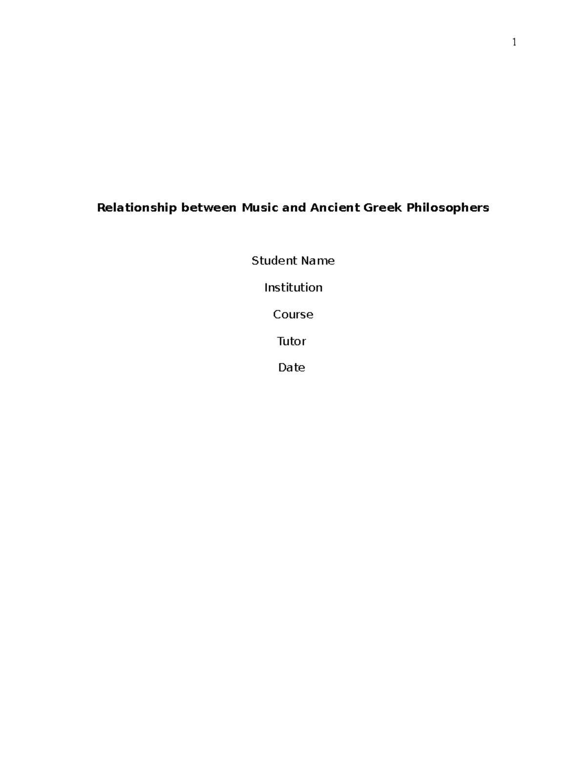 392130337-Writer's Choice - 1 Relationship between Music and Ancient ...