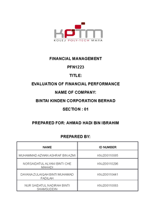 Sample - INDUSTRIAL TRAINING REPORT GUIDELINE - INDUSTRIAL TRAINING ...