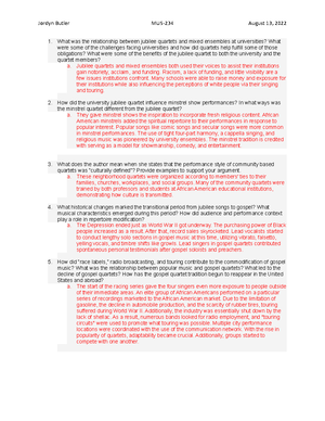 Chapter 3 Questions - Identify at least three myths about African ...