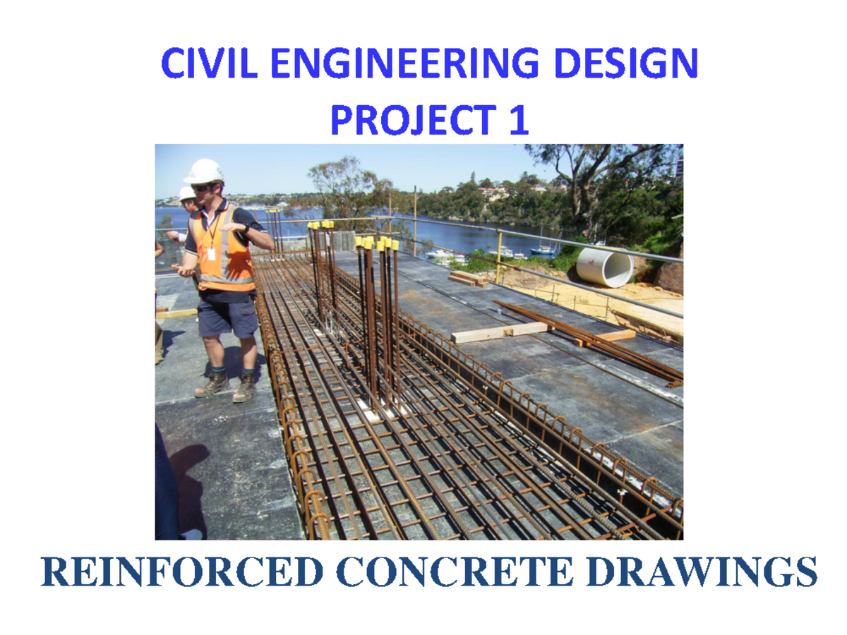CE Design Project 1 (4) Reinf Concrete Dwgs - Bb - CIVIL ENGINEERING ...