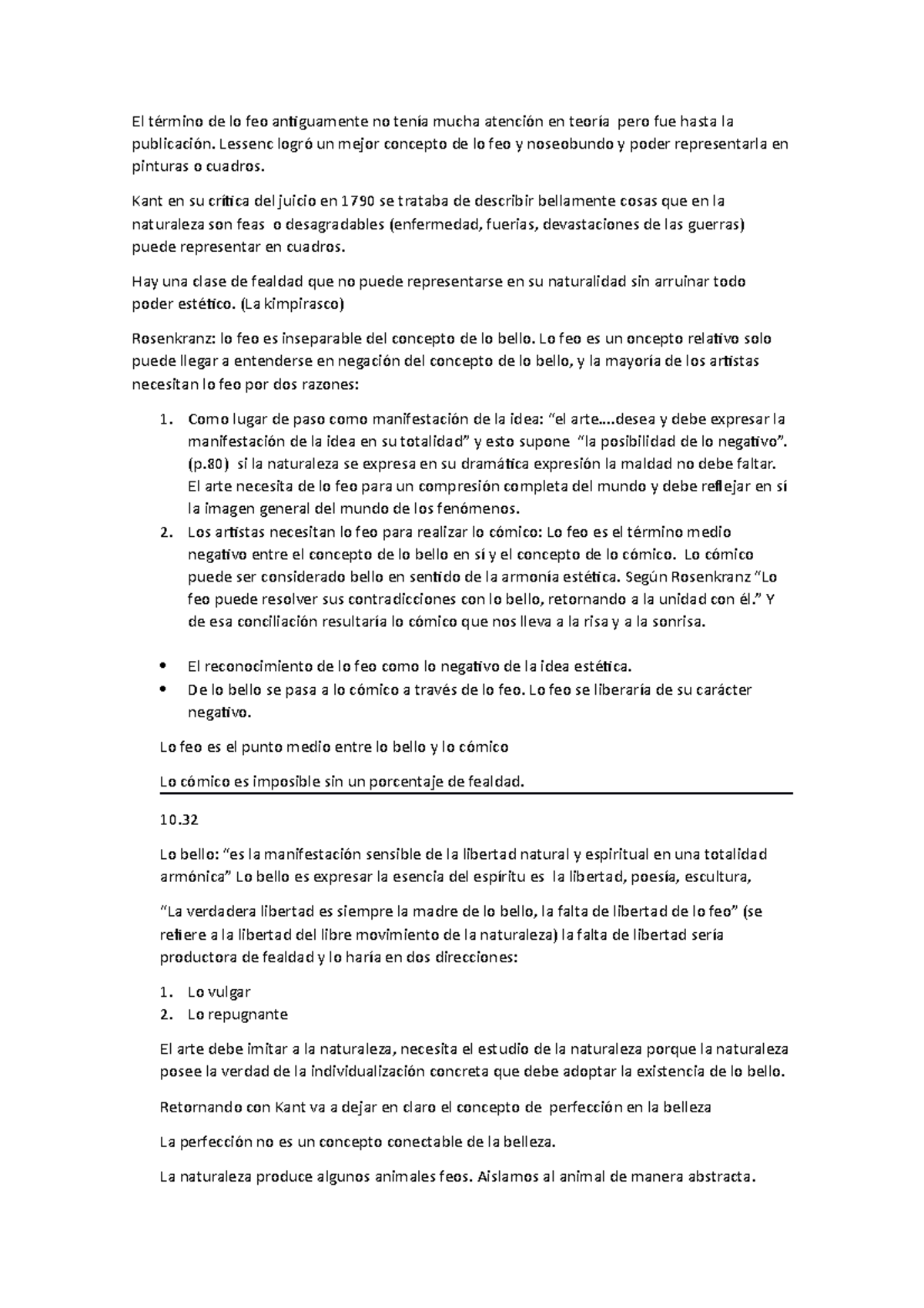 Lo feo en el arte - El término de lo feo aniguamente no tenía mucha ...
