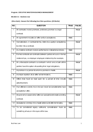 Quiz Answer - Quality Management on better understanding on TQM ...