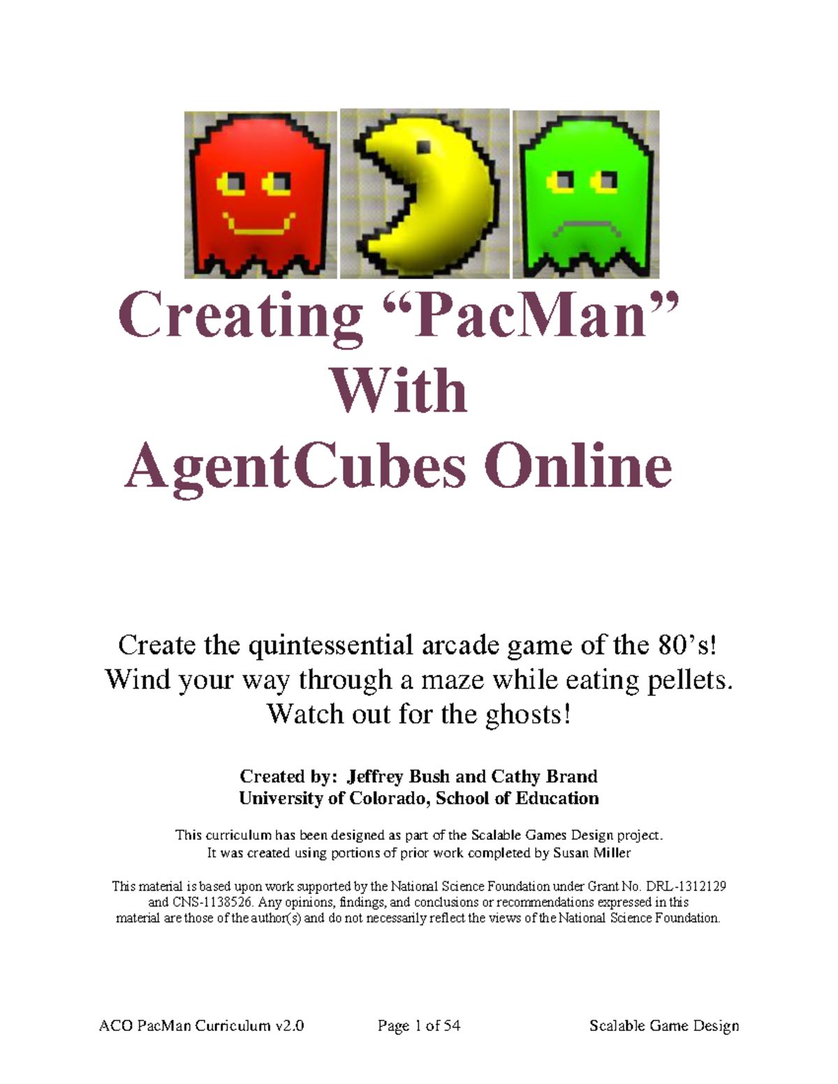 T3 5 ACO Pacman Master v3 - Create the quintessential arcade game of ...