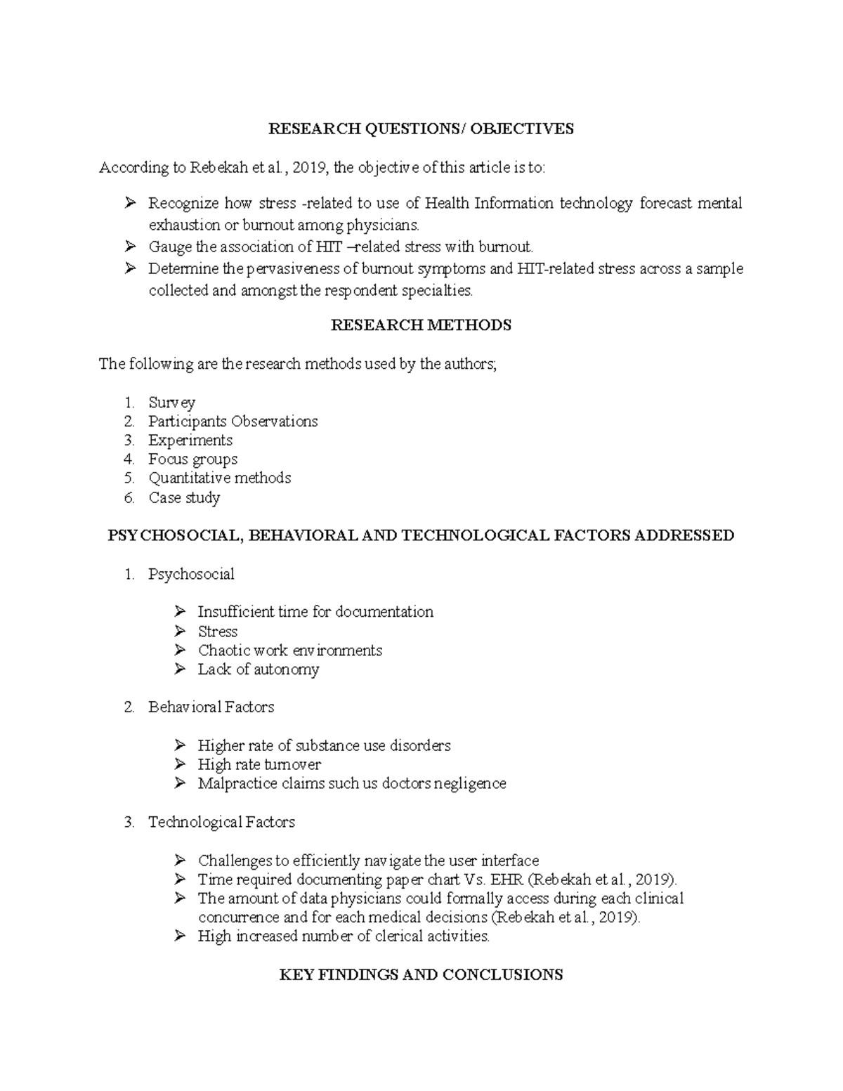 Research Questions Objectives - RESEARCH QUESTIONS/ OBJECTIVES ...