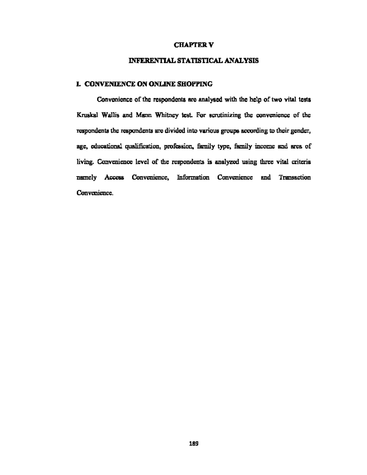 14 chapter 5 - Questionnaire for electronic products - Master of commerce - Studocu