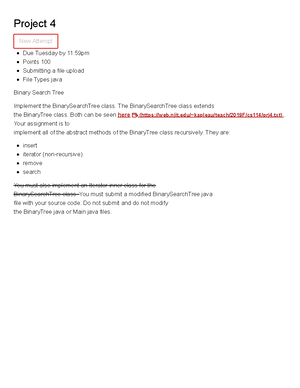 Sample Final Exam Questions - Sample final exam questions CS 114 Spring 2022 (a) Complete the ...