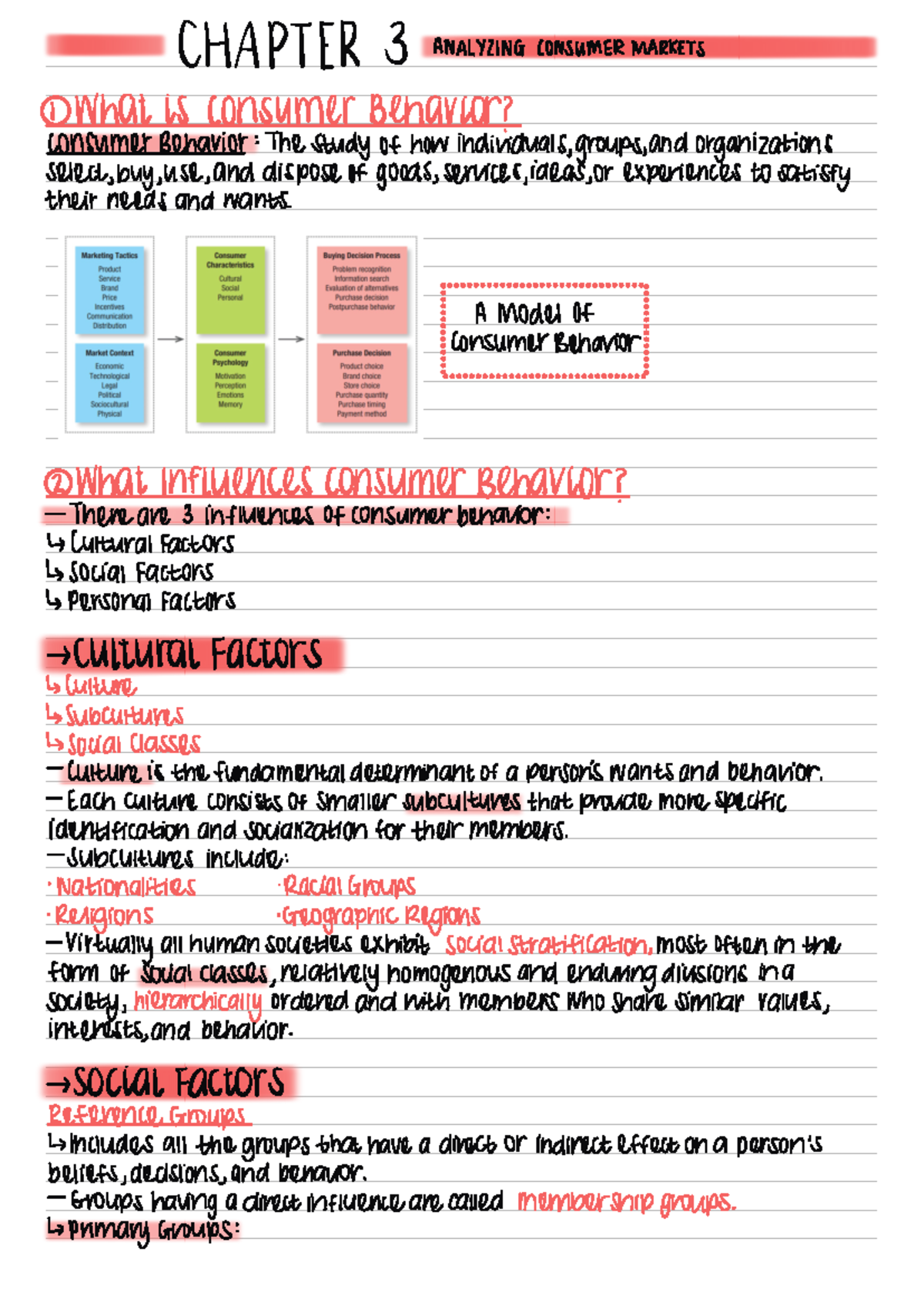 Chapter 3 - analyzing consumer behaviours - CHAPTER 3 ANALYZING ...