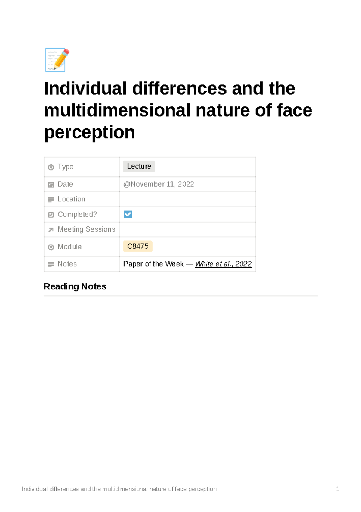 Individual differences and the multidimensional nature of face ...