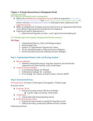 Student manual - HRManagement Human Resource Management Simulation ...