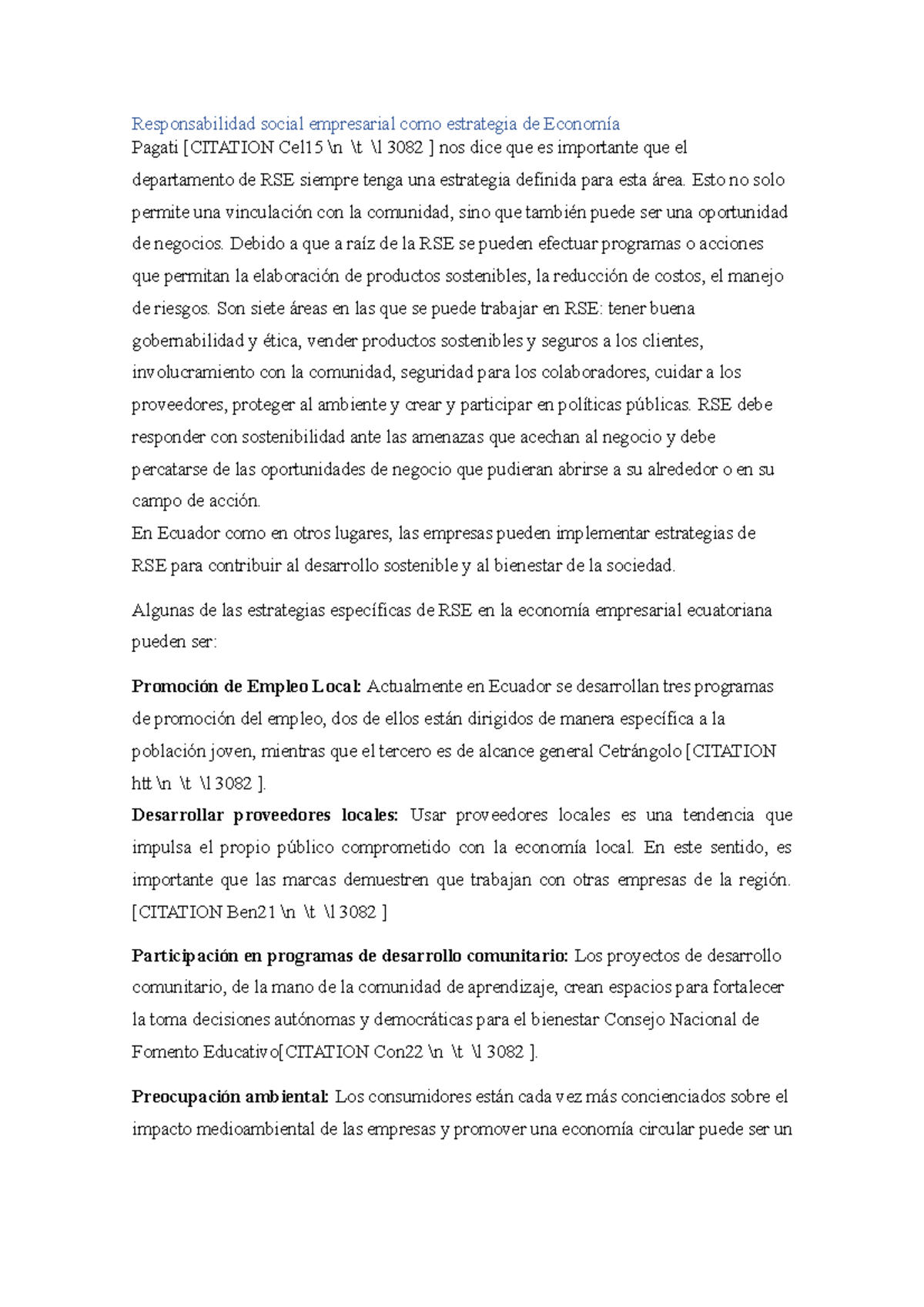 RSE Estrategias - RSE - Responsabilidad social empresarial como ...