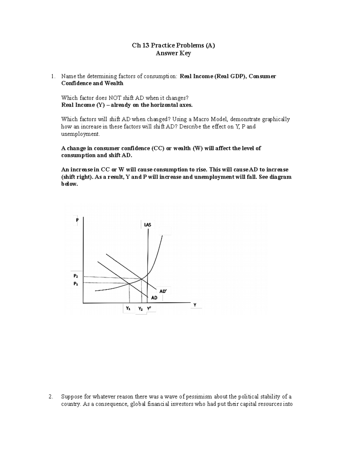 ECN 203 Practice Problems Ch13 AK - Ch 13 Practice Problems (A) Answer ...