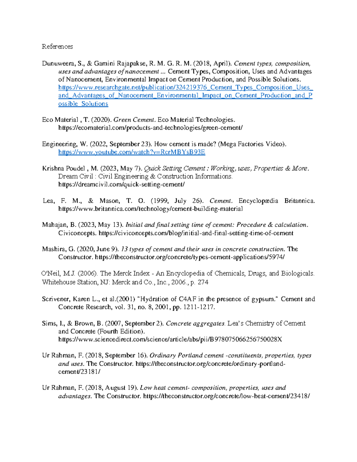 Reference Activity 1 - dcsdv - References Dunuweera, S., & Gamini ...