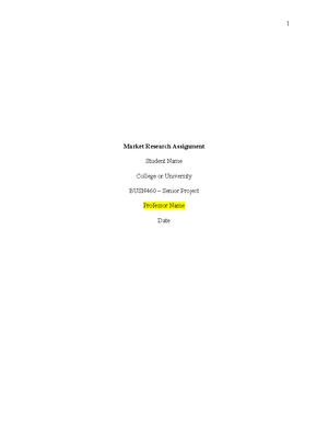 Hydro Flask SWOT analysis - Weronika Zaba MKT- Professor Chuck Jarrell ...