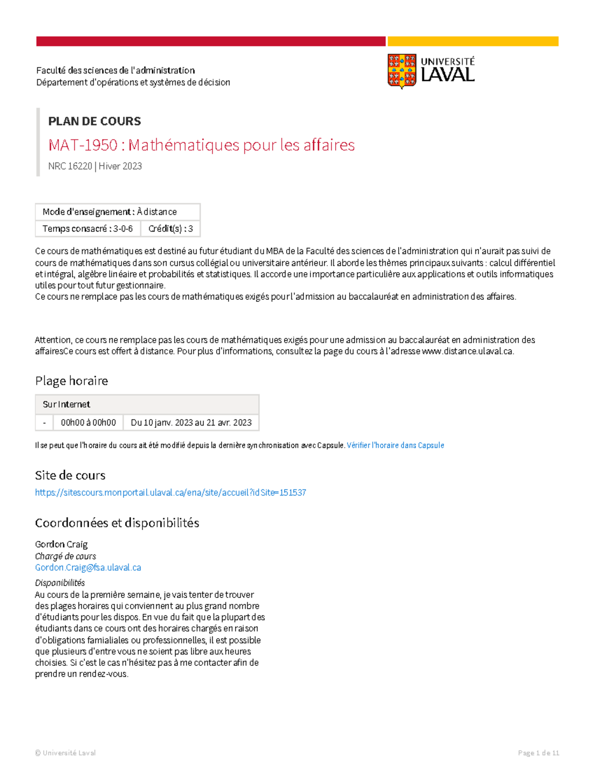 16220 - Plan de cours - RLT-2005 - ULaval - Studocu